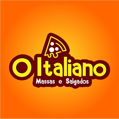 D Italian Massas e Salgados | Criação de Logo Para Alimentos & Bebidas