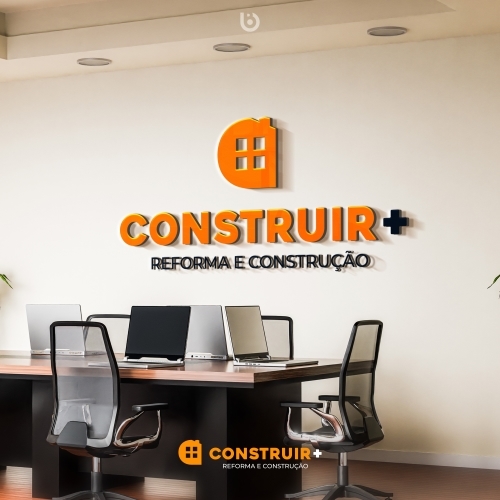 CONSTRUIR+ | CONSTRUIR MAIS | Criação de Logo Para Construção