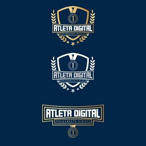 Atleta Digital | Criação de Logo Para Esportes