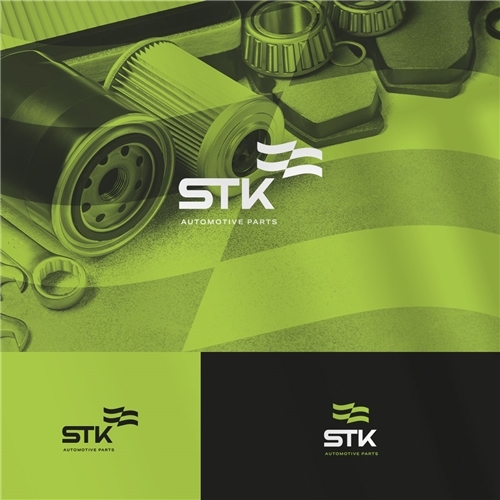 STK AUTOMOTIVE PARTS | Criação de Logo Para Automotivo