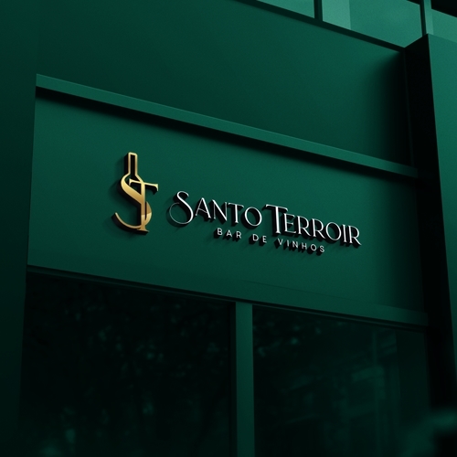 Santo Terroir | Criação de Logo Para Alimentos & Bebidas