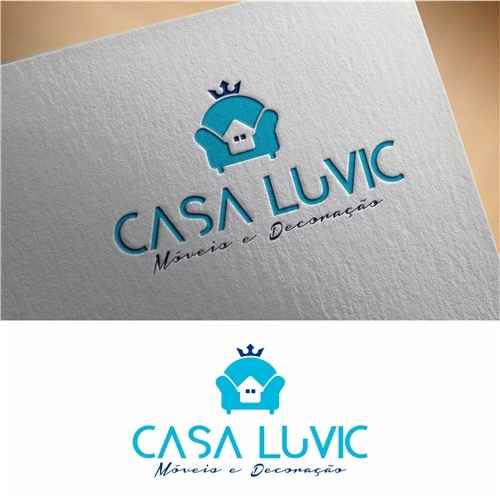 Casa Luvic Móveis e Decoração | Criação de Logo Para Decoração & Mo...