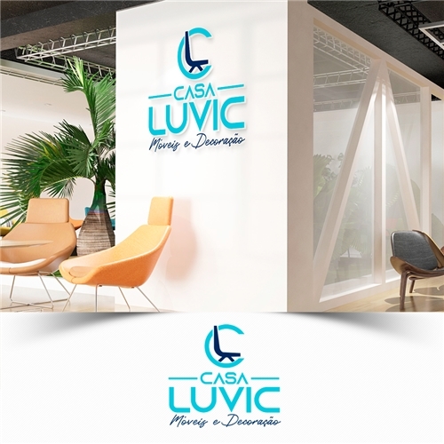 Casa Luvic Móveis e Decoração | Criação de Logo Para Decoração & Mo...