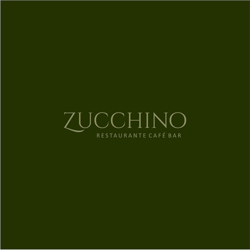 Zucchino Restaurante Café Bar. | Criação de Logo Para Alimentos