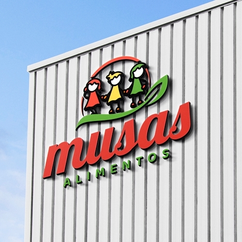 Musas | Criação de Logo Para Alimentos & Bebidas