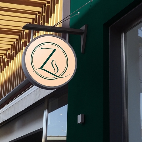 Zucchino Restaurante Café Bar. | Criação de Logo Para Alimentos