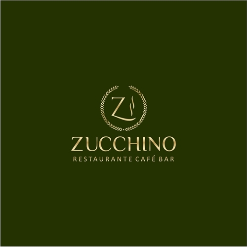 Zucchino Restaurante Café Bar. | Criação de Logo Para Alimentos