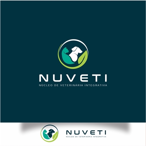 NUVETI Núcleo de Veterinária Integrativa | Criação de Logo Para Pets