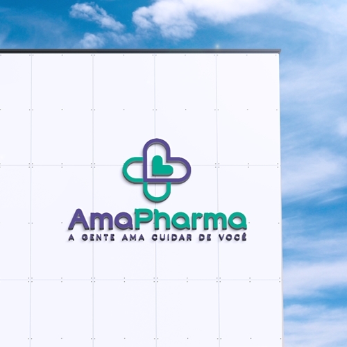 Ama Pharma. | Criação de Logo Para Saúde & Nutrição