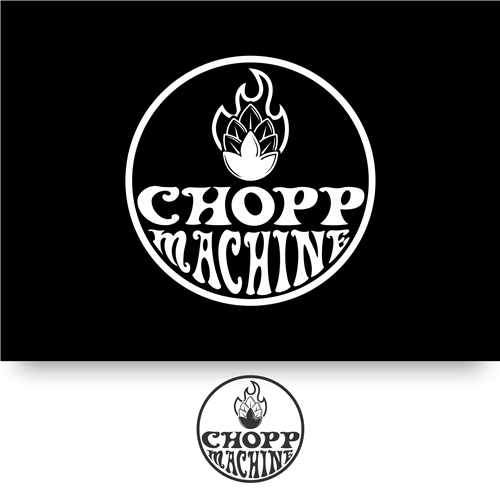 Chopp Machine | Criação de Logo Para Alimentos & Bebidas