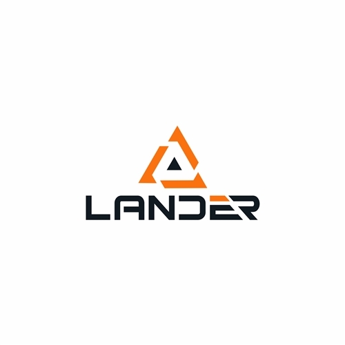 Lander | Criação de Logo e Papelaria (6 itens) Para Esportes