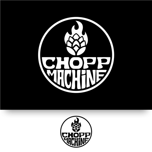 Chopp Machine | Criação de Logo Para Alimentos & Bebidas