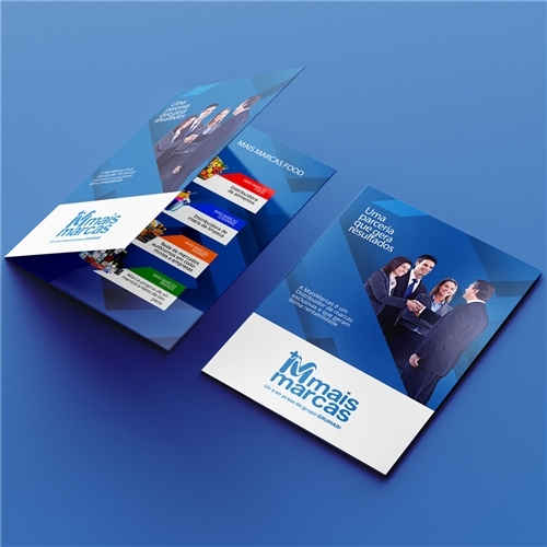 Mais Marcas | Criação de Folder Para Outros