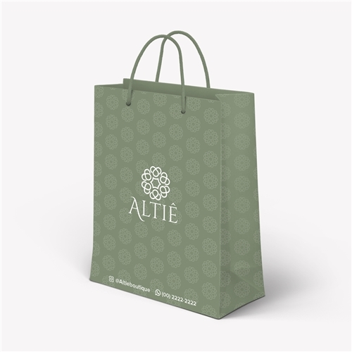 Altiê | Criação de Embalagem (unidade) Para Roupas, Jóias & acessó...