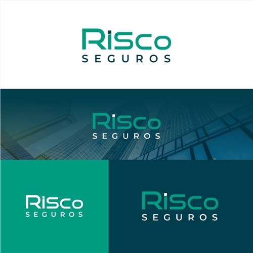 Logo e Papelaria (6 ite.. para Risco Seguros Co.. | at4design 6249679