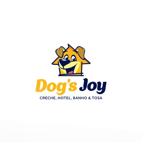 Creche Dog's Joy | Criação de Logo Para Pets