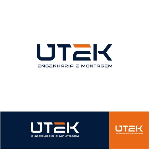 UTEK ESTRUTURAS E MONTAGENS | Criação de Logo e Papelaria (6 itens)...