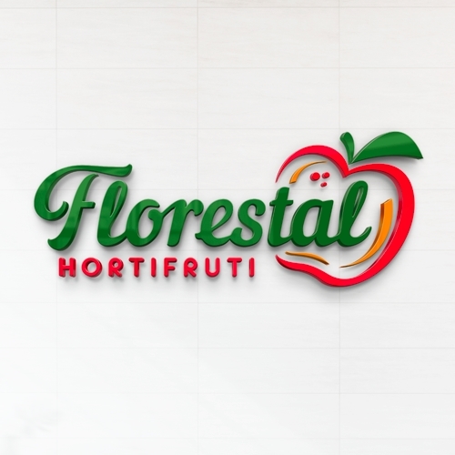 FLORESTAL HORTIFRUTI | Criação de Logo Para Outros