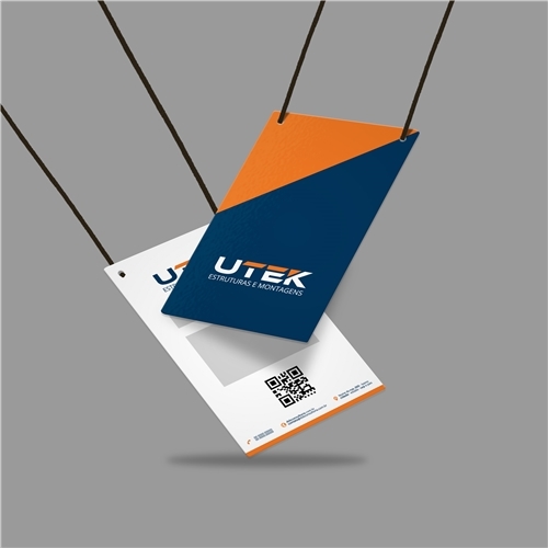 UTEK ESTRUTURAS E MONTAGENS | Criação de Logo e Papelaria (6 itens)...