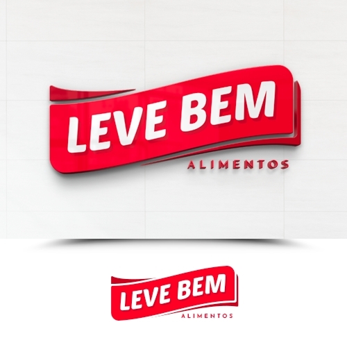 LEVE BEM ALIMENTOS | Criação de Logo Para Alimentos & Bebidas