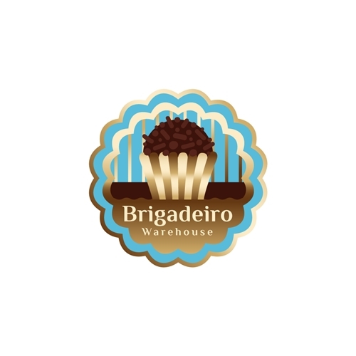 Brigadeiro Warehouse | Criação de Logo Para Alimentos & Bebidas