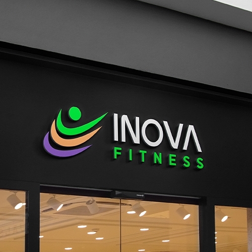 INOVA FITNESS | Criação de Logo Para Esportes