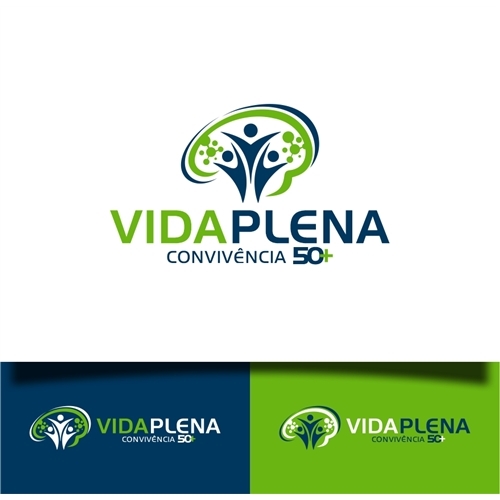 VIDA PLENA CONVIVÊNCIA 50+ | Criação de Logo Para Outros