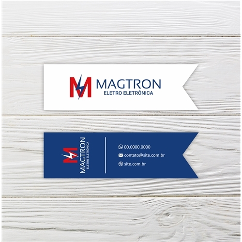 MAGTRON ELETRO ELETRONICA LTDA | Criação de Logo e Papelaria (6 ite...