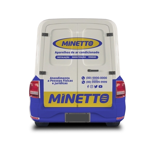 MINETTO ELETRO REFRIGERAÇÃO LTDA | Criação de Adesivaçao de Veículo...