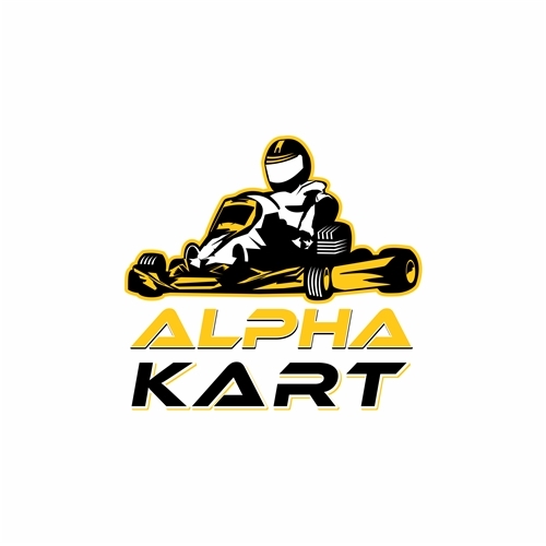 Alfa kart | Criação de Logo Para Esportes