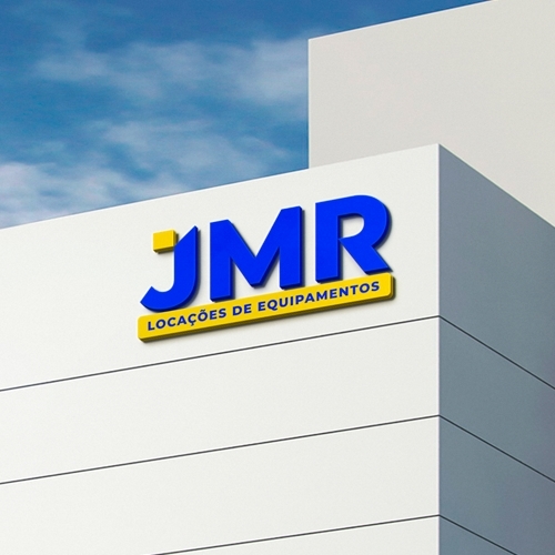 JMR LOCAÇÕES DE EQUIPAMENTOS | Criação de Modernizar Logo Para Cons...