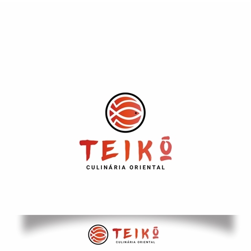 TEIKÕ (CULINÁRIA ORIENTAL) | Criação de Logo Para Alimentos & Bebidas