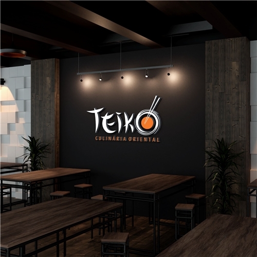 TEIKÕ (CULINÁRIA ORIENTAL) | Criação de Logo Para Alimentos & Bebidas