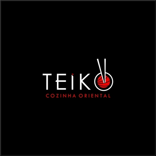 TEIKÕ (CULINÁRIA ORIENTAL) | Criação de Logo Para Alimentos & Bebidas