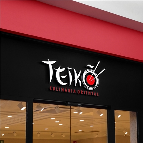 TEIKÕ (CULINÁRIA ORIENTAL) | Criação de Logo Para Alimentos & Bebidas