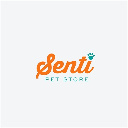 Senti Pet Store | Criação de Logo Para Pets