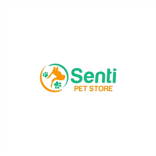 Senti Pet Store | Criação de Logo Para Pets