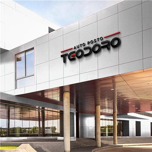 AUTO POSTO TEODORO. | Criação de Logo Para Outros