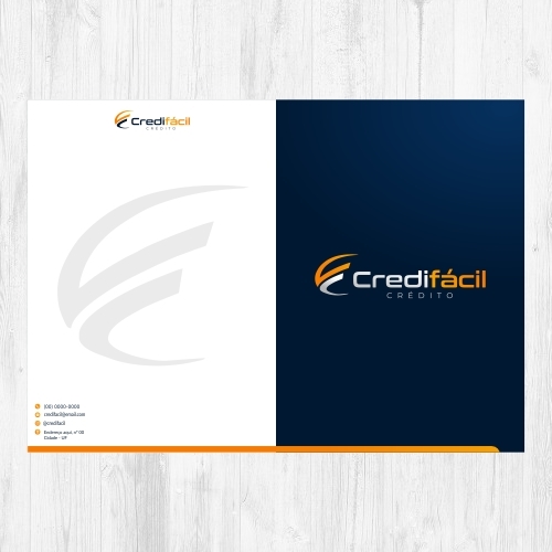 Credifácil | Criação de Logo e Papelaria (6 itens) Para Contabilida...