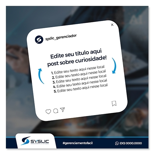 Kit com 6 Layouts de Po.. para SYSLIC | ARTSONLINE 6293813