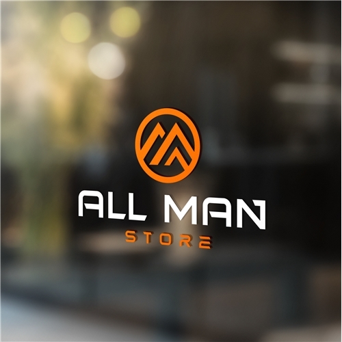 Logo para All Man store | at4design 6295355