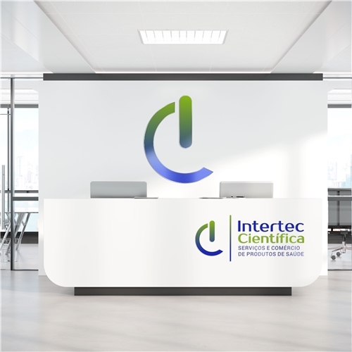 Intertec científica | Criação de Vetorizar Logo Para Saúde & Nutrição