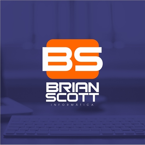 Brian Scott Informática | Criação de Logo Para Tecnologia & Ciencias