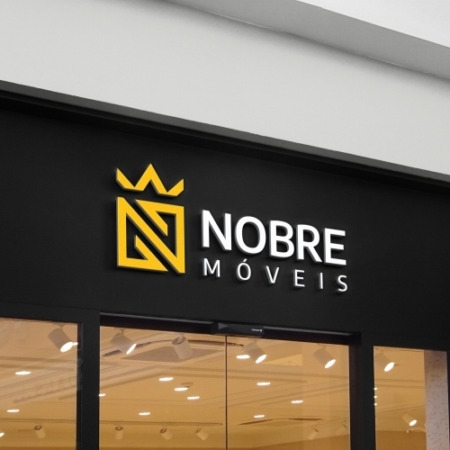 Nobre Moveis | Criação de Logo Para Decoração & Mobília