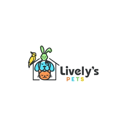 Lively's Pets | Criação de Logo Para Pets