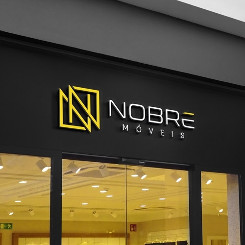 Nobre Moveis | Criação de Logo Para Decoração & Mobília