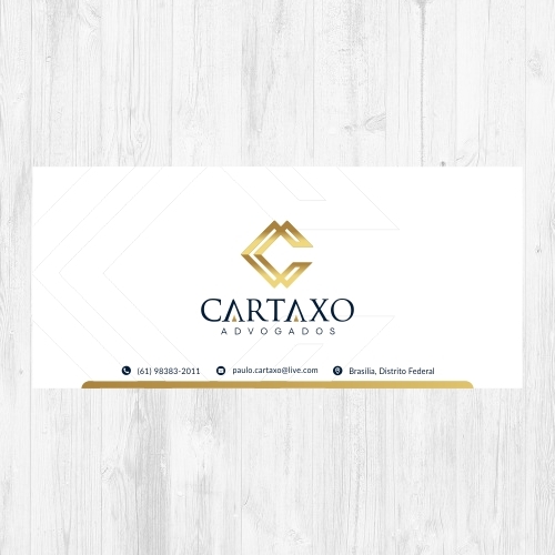 Cartaxo Advogados | Criação de Logo e Papelaria (6 itens) Para Advo...