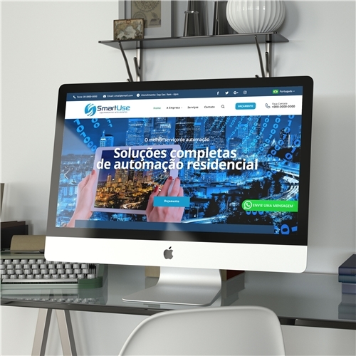 SMARTUSE EQUIPAMENTOS INTELIGENTES | Criação de Layout de site Para...