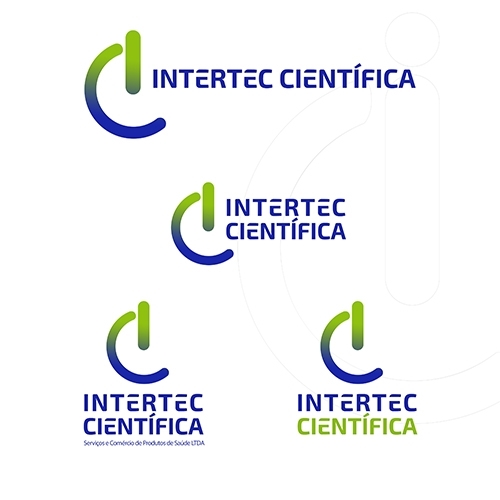 Intertec científica | Criação de Vetorizar Logo Para Saúde & Nutrição