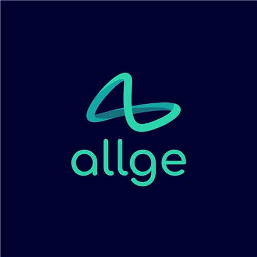 Allge | Criação de Logo e Cartao de Visita Para Tecnologia & Ciencias